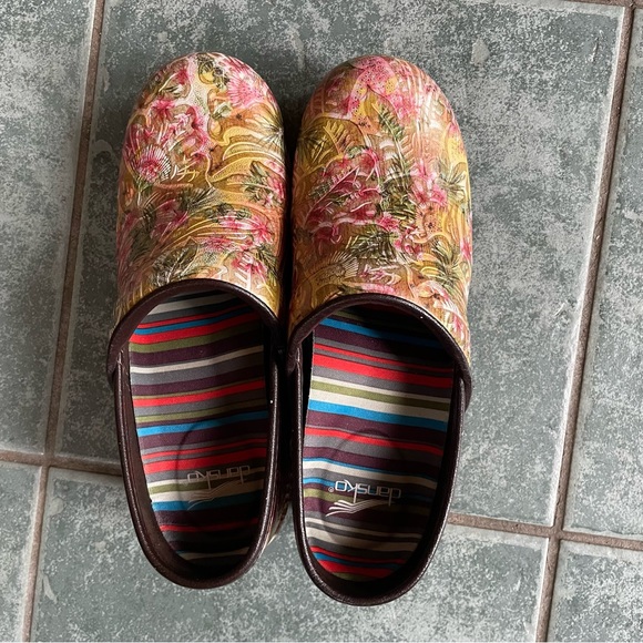 Dansko | Shoes | Dansko Floral Clog | Poshmark